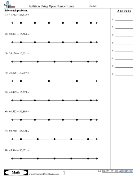 Addition Worksheets | Free - CommonCoreSheets